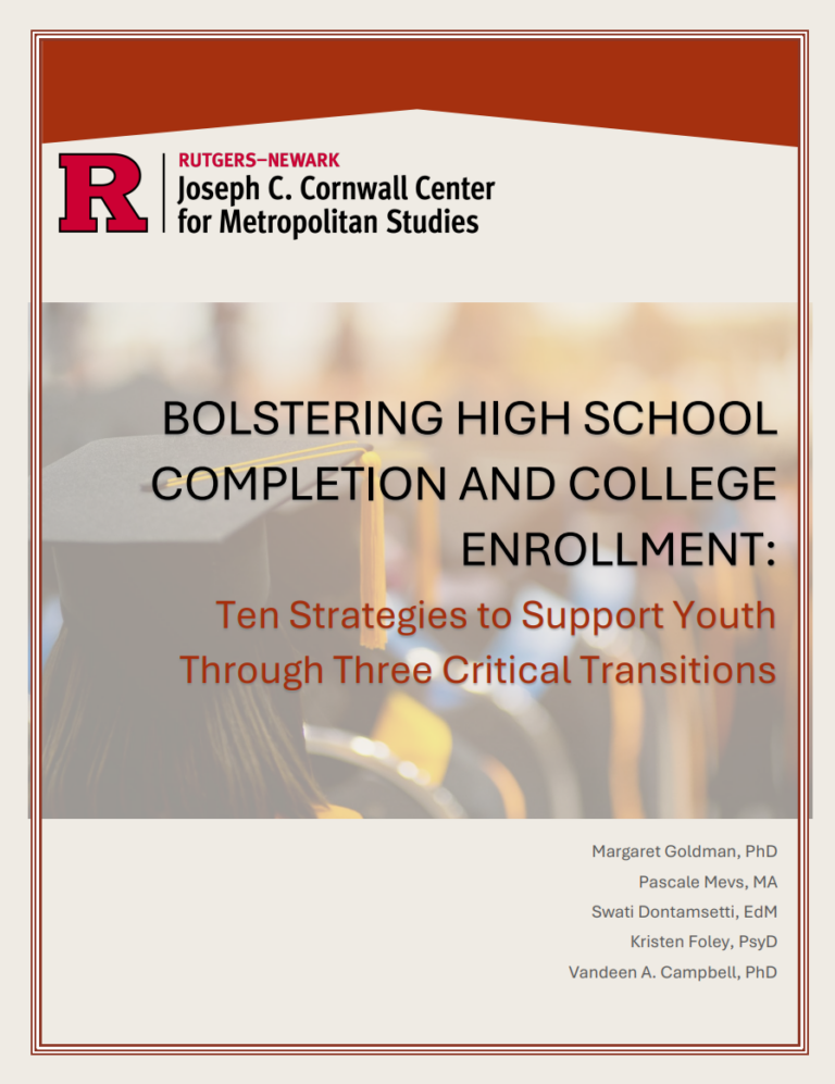 Graduation and Postsecondary Pathways Project - Joseph C. Cornwall ...